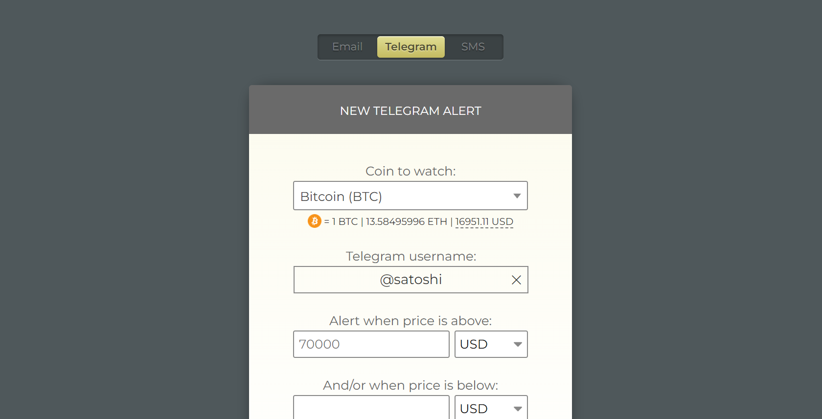 Crypto Alerts for Telegram - Coinwink Blog